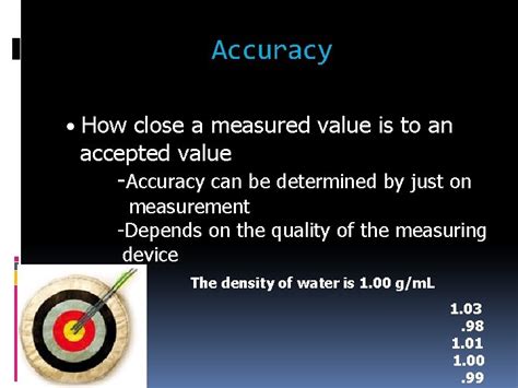 Accuracy Precision Percent Error Temperature Scales Accuracy How
