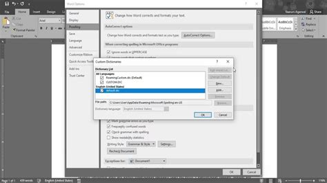 How To Remove Words From Dictionary In Microsoft Office 2022 Youtube
