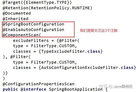 超实用干货！springboot核心注解springbootapplication原理精讲 知乎