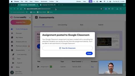 screencastify submit the basics youtube