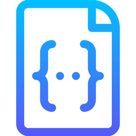 Coding Book Basic Gradient Lineal Color Icon