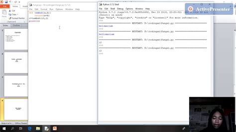 Tutorial Python Untuk Pemula 4 Fungsi Function Youtube