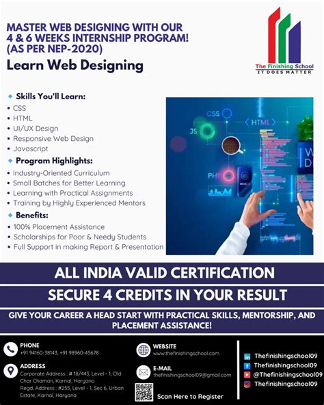 Webdevelopment Softwaredevelopment Internship Learnprogramming