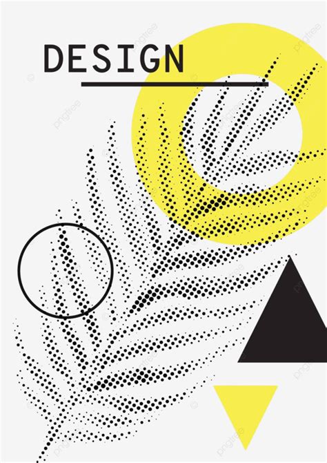 Colorful Poster Trend Geometric Shapes Poster Modern Fashion Vector Poster Modern Fashion Png