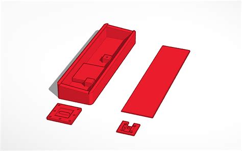 3d Design Touch Id Box With Battery Tinkercad