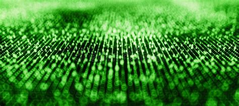 digital binary code on landscape banner green stock illustration illustration of hack concept