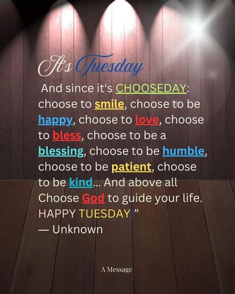 A Message On Instagram “happy Chooseday Choose Joy Choose Love Choose Kindness And Above