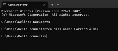 How To Rename Files And Folders Using Cmd Geeksforgeeks