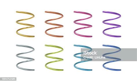 벡터 3d 사실적 기하학적 개체 격리 된 금속 색처리 나선 모양 3차원 형태에 대한 스톡 벡터 아트 및 기타 이미지 3차원 형태 나선 모양 0명 Istock