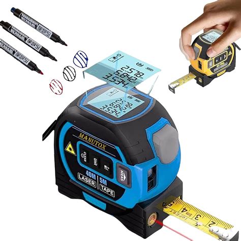 Generic 3 In 1 Infrared Laser Tape Measuring Digital Tape Measure With Laser Laser Measuring