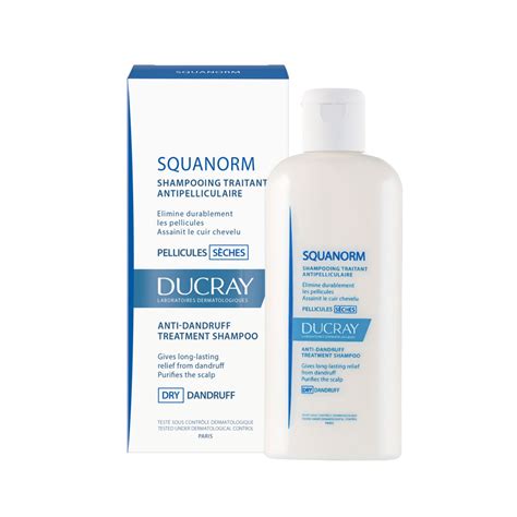 Ducray Squanorm Третиращ шампоан против сух пърхот 200 Ml Аптека Маджаров