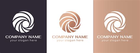 둥근 나선형 소용돌이치는 우아한 직물의 파도 독특한 럭셔리 디자인 패션 스튜디오 부티크 스파 센터를 만들기위한 템플릿 0명에