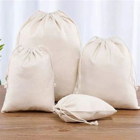 White Organic Cotton Bags Capacity 2 Kg At ₹ 50piece In Ahmedabad