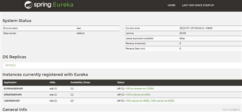 java 使用eureka进行注册连接 微服务简单实现