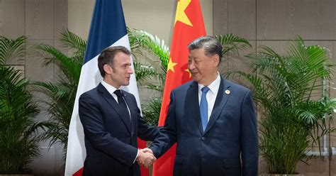 Макрон обговорив з Сі Цзіньпіном війну в Україні Цензор НЕТ
