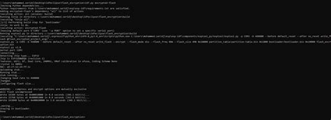 exceed the default bootloader size esp32 flash encryption idfgh 3014