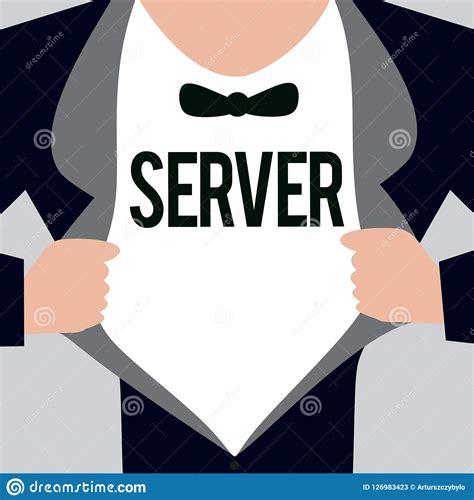 Writing Note Showing Server Business Photo Showcasing Computer Program Which Manages Access