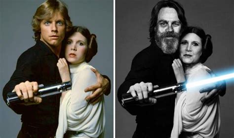 Актёры Звёздных войн тогда и сейчас スターウォーズ キャリー・フィッシャー レイア姫