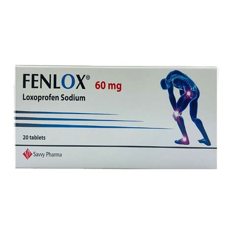 Fenlox 60 Mg Tablets 20'S | Kulud Pharmacy