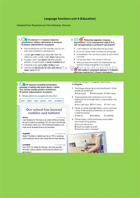 Education Language Functions Worksheet Live Worksheets