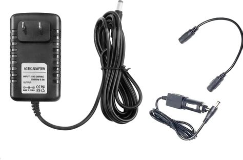 Onerbl Male Car Acdc Adapter Compatible With Schumacher Dsr114 Dsr115 Dsr 114 Psj 1812 2212