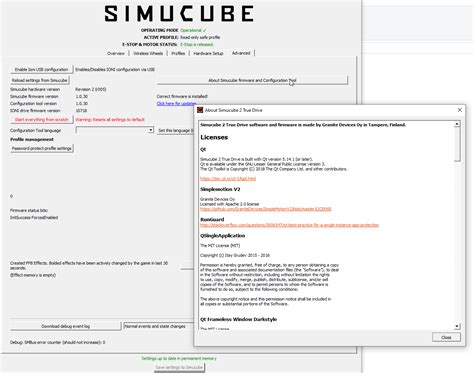 instal simucube 2 on simucube board simucube 1 granite devices