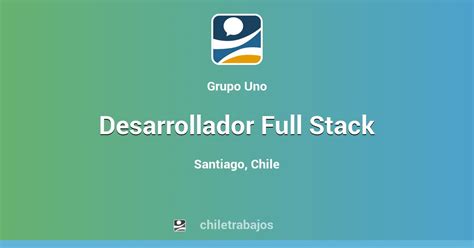 desarrollador full stack santiago chiletrabajos