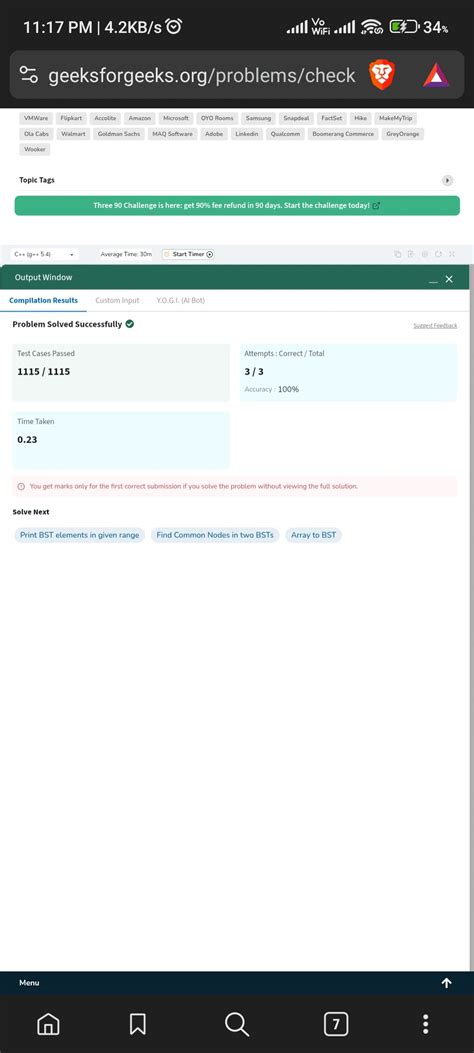 Anish Kumar On Linkedin Geekstreak2024