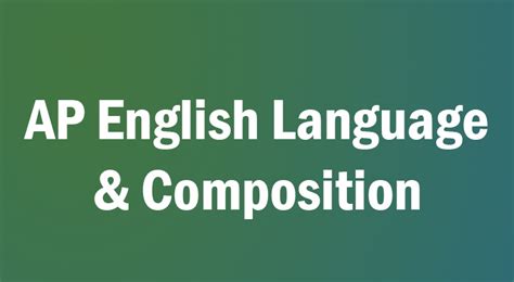 Ap English Language And Composition Part 1 Noon Interactive Learning