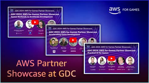 Aws Partner Showcase At Gdc Aws For Games Blog