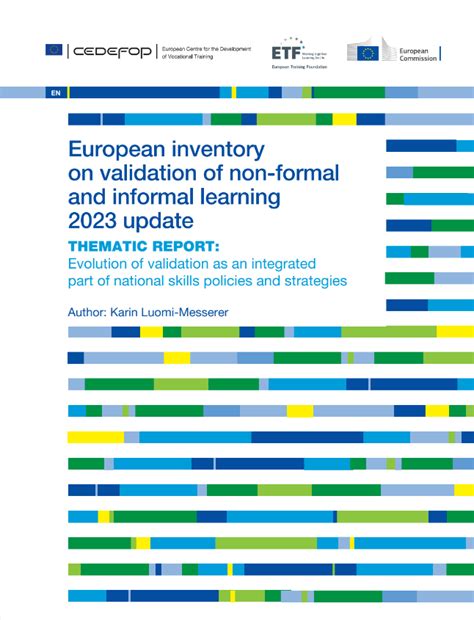 European Inventory On Validation Of Non Formal And Informal Learning 2023 Update Evolution Of