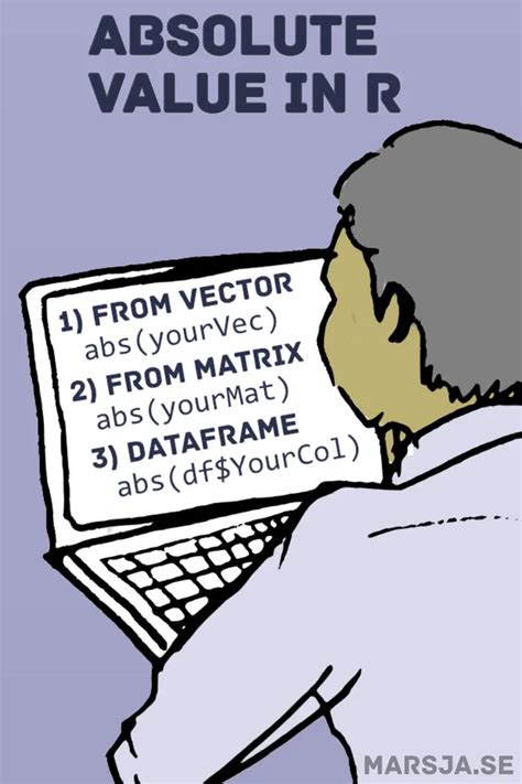 How To Take Absolute Value In R Vector Matrix Dataframe