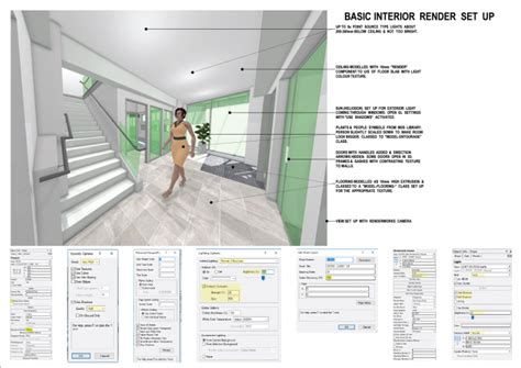 Basic Interior Rendering Settings Rendering Vectorworks Community Board