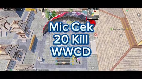 Mic Cek 20 Kill Pubgm Bgmi Pubgmobile Gaming Pubg Youtube