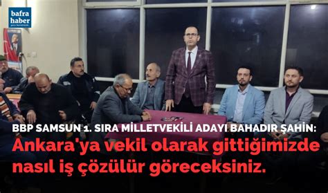 Bahadır Şahin Çetinkaya Kuşçular Emenli Ve Sahilkentte Siyaset
