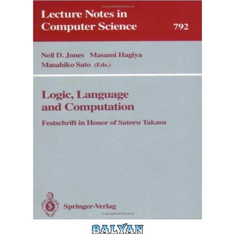 خرید و قیمت دانلود کتاب Logic Language And Computation Festschrift In