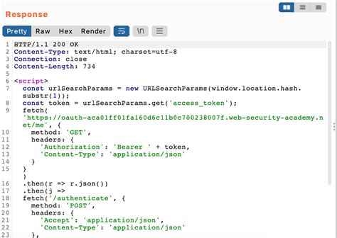 Portswiggers Authentication Bypass Via Oauth Implicit Flow Walkthrough