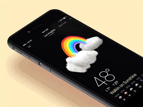 ⚡realweather 3d Animated Weather App Behance