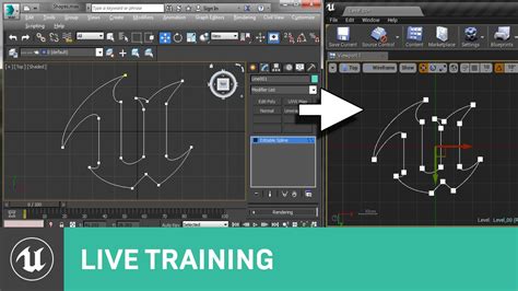 Spline Importing Live Training Unreal Engine Youtube