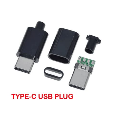Jual JACK TYPE C USB PLUG MALE TYPE C USB CONNECTOR KEPALA CHARGER HP Shopee Indonesia