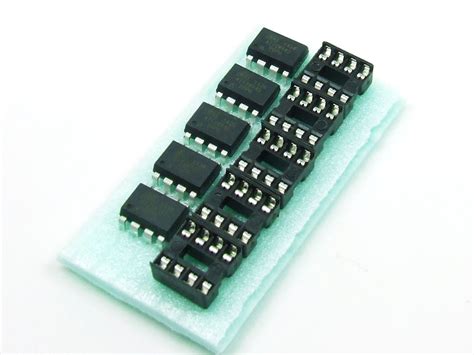 pcs 5 x attiny45 20pu with 5 x dip8 mcu atmel avr uk