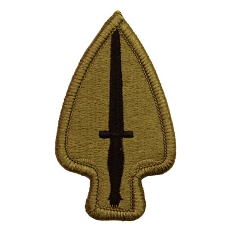 Special Operations Command Scorpion Ocp Patch With Hook Fastener Flying Tigers Surplus