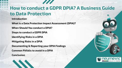 How To Conduct A Gdpr Dpia A Business Guide To Data Protection