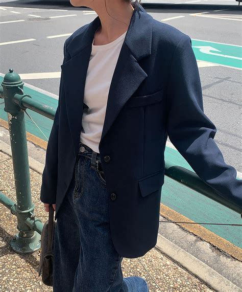 니어웨어 언유즈얼리 몬트 자켓 3color 오버핏자켓차콜자켓네이비자켓하객룩당일배송봄자켓봄아우터아우터