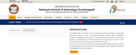 Nimcet 2025 Result Out Scoreboard Merit List Counselling