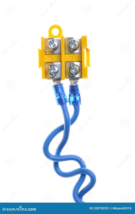 Terminal Block On 12 Contacts For Connection Of Electric Wires Set Of White Plastic Electrical