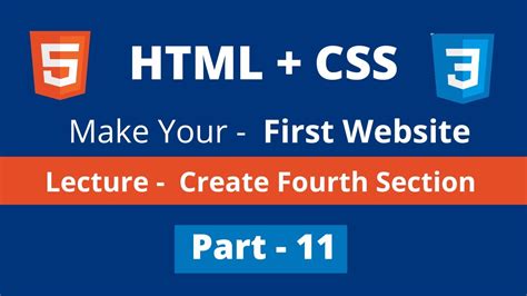 Part 11 Html And Css Using Full Website Create Full Website Using