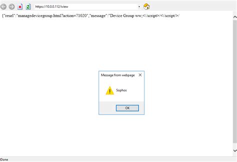 Reflected Cross Site Scripting In Sophos Iview Information Security