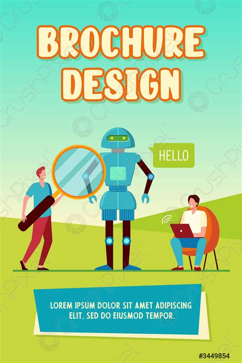 Engineers Creating Robot Stock Vector 3449854 Crushpixel