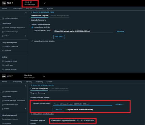 Vmware Nsx Federation Upgrade Nsxworld